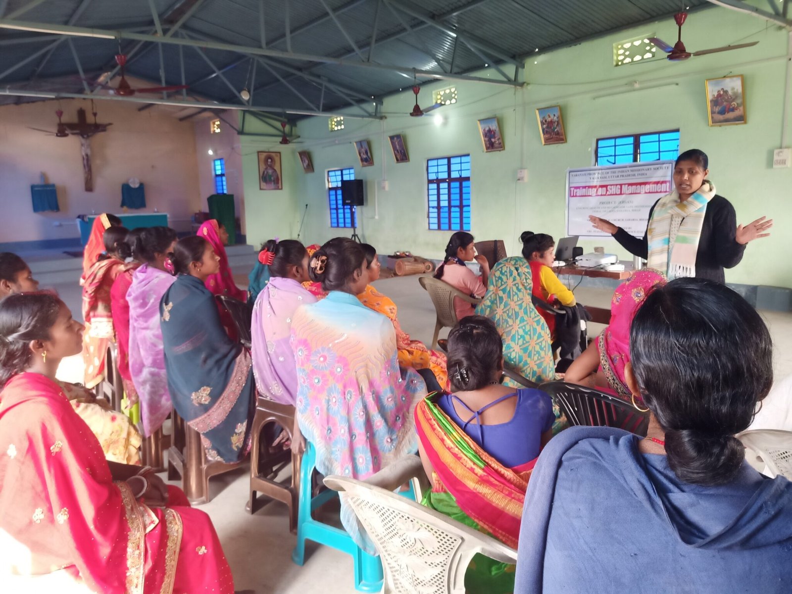 Training on SHG Management for SHG Leaders – VARANASI PROVINCE OF THE IMS